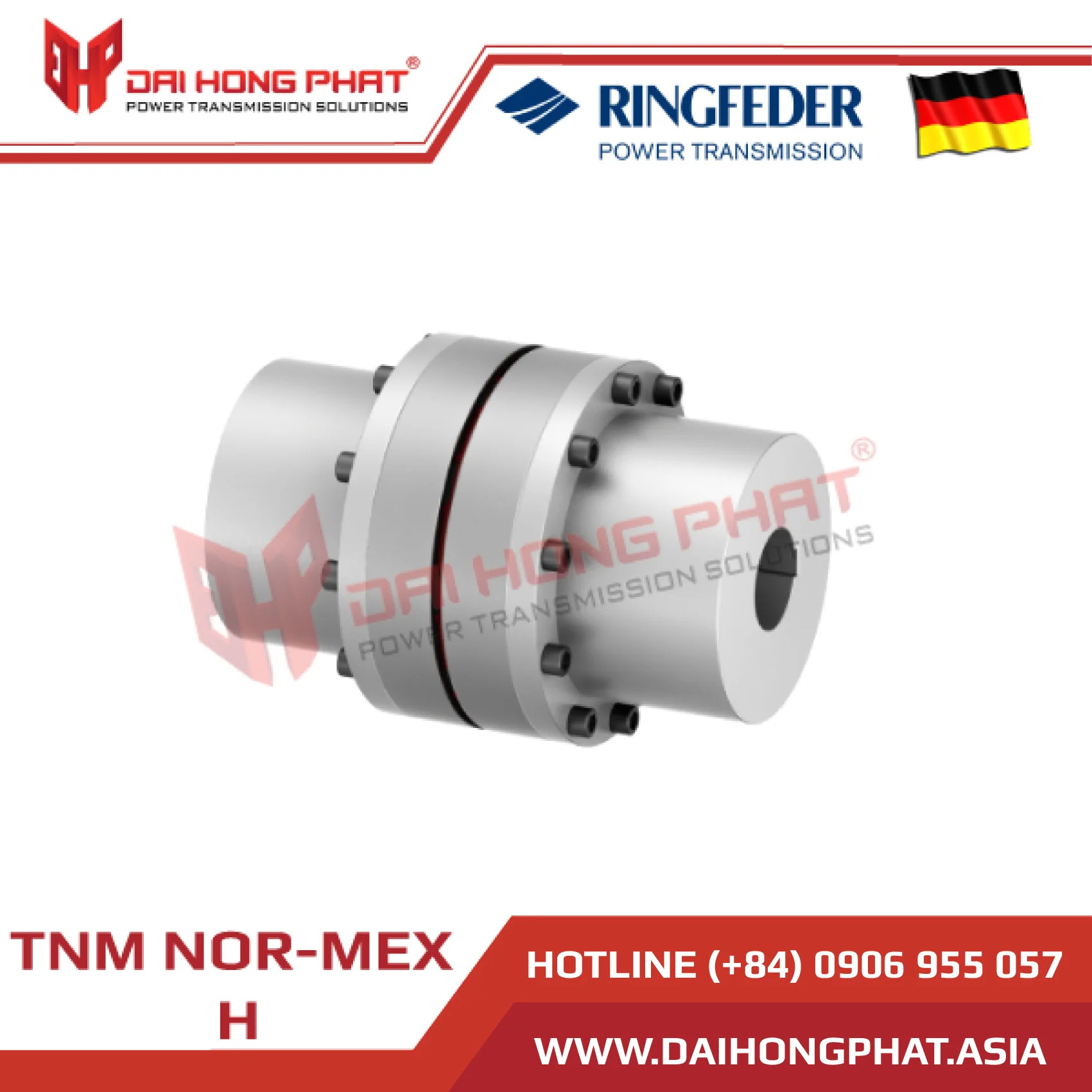 Khớp nối trục Ringfeder TNM Nor-mex H ứng dụng trong nhà máy bia, tìm mua Khớp nối trục ...